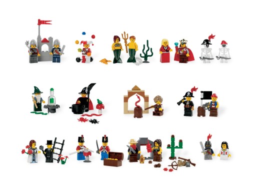 LEGO 9349 Education Fairytale and Historic Minifigure Set