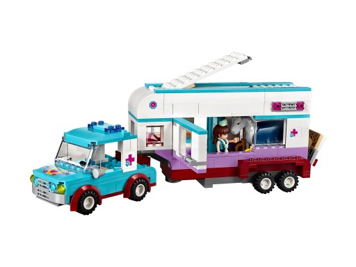 LEGO 41125 Friends Przyczepa lecznicza dla koni