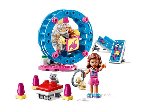 LEGO 41383 Friends Plac zabaw dla chomików Olivii