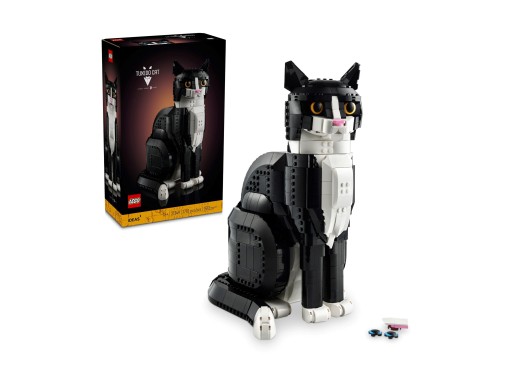 LEGO 21349 Ideas Biało-czarny kot | zklocków.pl