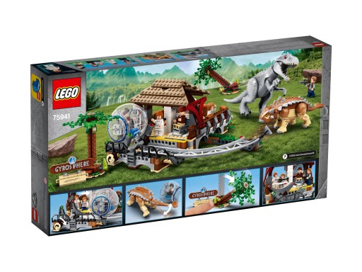 LEGO 75941 Jurassic World Indominus Rex kontra ankylozaur