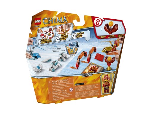 LEGO 70155 Legends of Chima Ognista jama | zklocków.pl