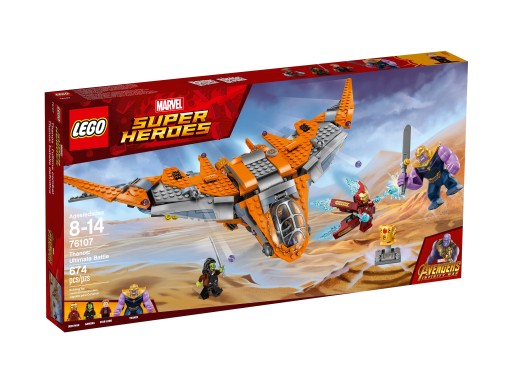 LEGO 76107 Marvel Thanos: ostateczna walka | zklocków.pl