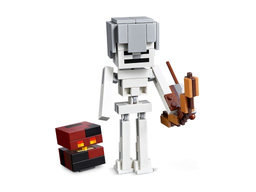 LEGO 21150 Minecraft BigFig Szkielet z kostką magmy