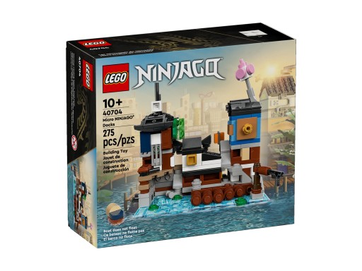 LEGO 40704 NINJAGO Doki mikro-miasta NINJAGO | zklocków.pl