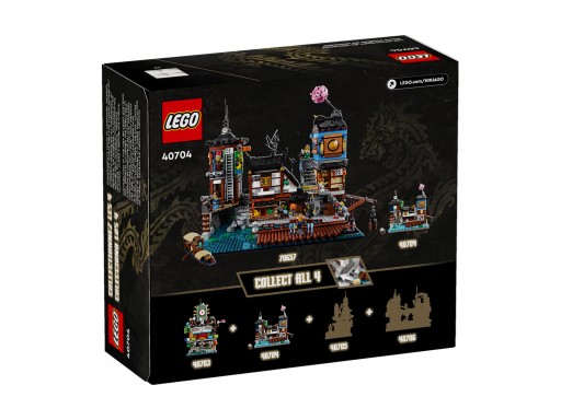 LEGO 40704 NINJAGO Doki mikro-miasta NINJAGO | zklocków.pl