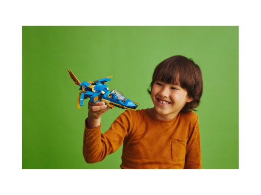 LEGO 71784 NINJAGO Odrzutowiec ponaddźwiękowy Jay’a EVO