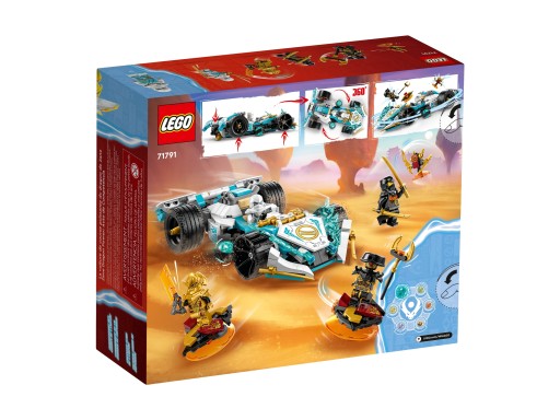LEGO 71791 NINJAGO Smocza moc Zane’a — wyścigówka spinjitzu