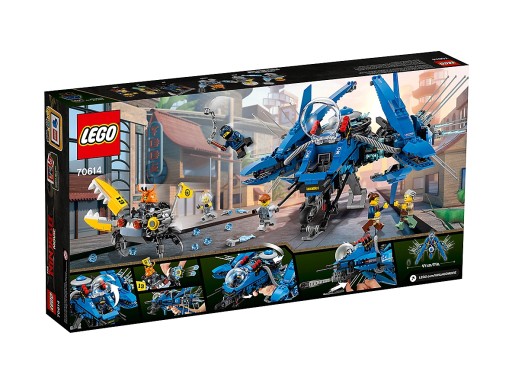LEGO 70614 Ninjago Movie Odrzutowiec Błyskawica