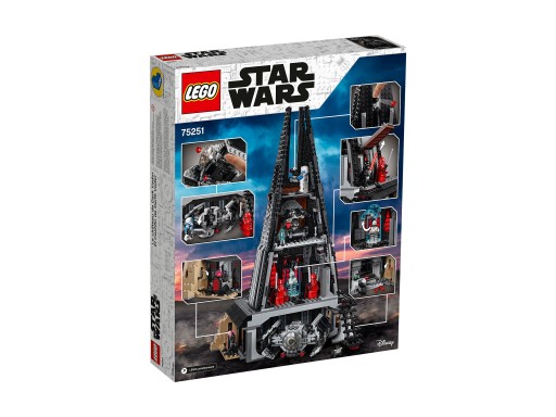 LEGO 75251 Star Wars Zamek Dartha Vadera | zklocków.pl