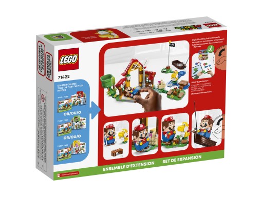 LEGO 71422 Super Mario Piknik w domu Mario — zestaw rozszerzający