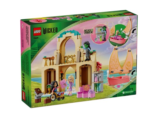 LEGO 75681 Wicked Glinda, Elphaba i Nessarose na Shiz University