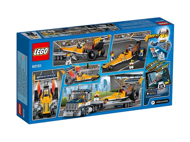 LEGO 60151 City Transporter dragsterów | zklocków.pl