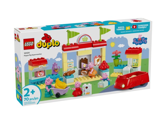 LEGO 10434 Duplo Peppa i supermarket | zklocków.pl