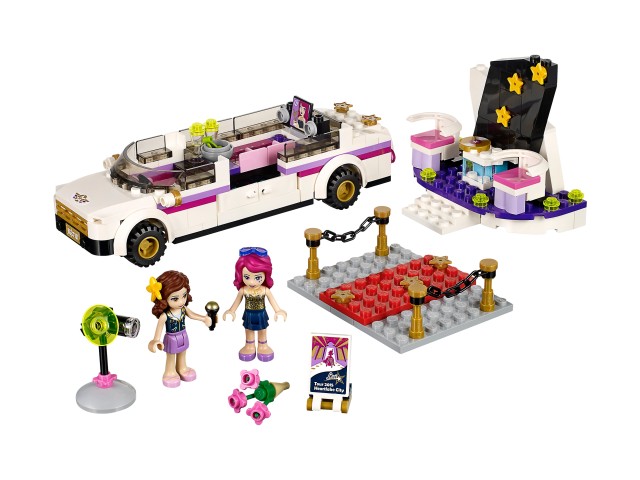 LEGO 41107 Friends Limuzyna gwiazdy pop | zklocków.pl