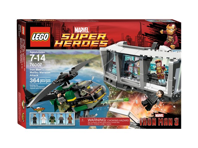 LEGO 76007 Marvel Iron Man: Atak na posiadłość w Malibu