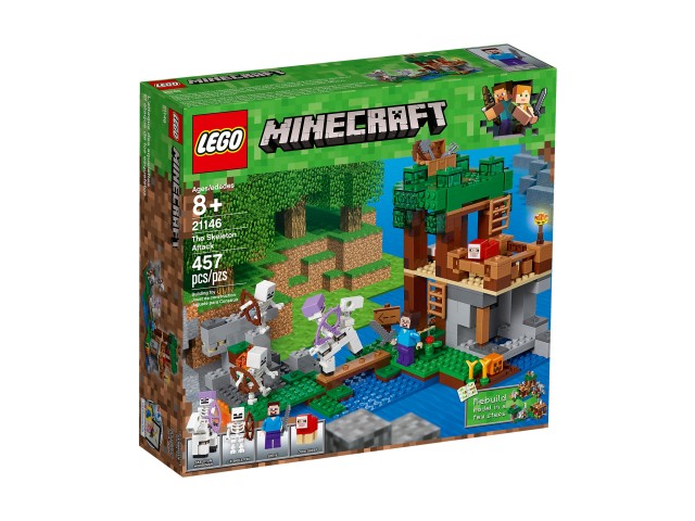 LEGO 21146 Minecraft Atak szkieletów | zklocków.pl