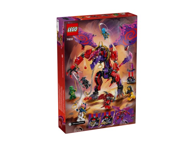 LEGO 71832 NINJAGO Smok chaosu Kiełogrzmot | zklocków.pl