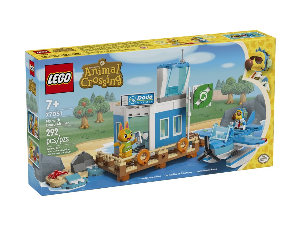 LEGO 77051 Animal Crossing Lot z Dodo Airlines | zklocków.pl