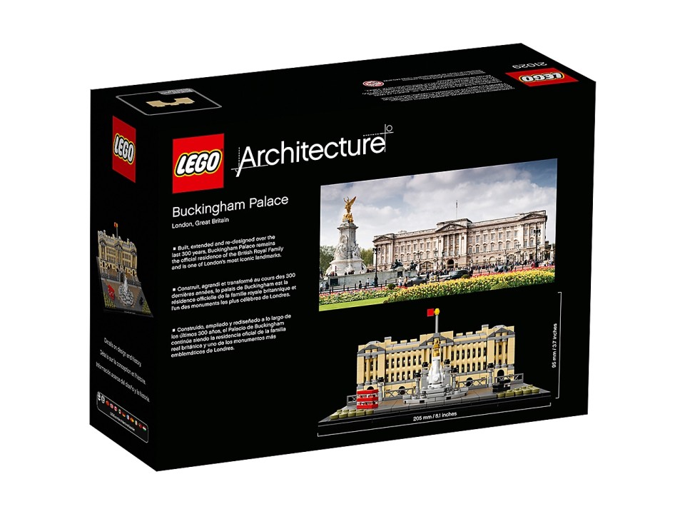 LEGO 21029 Architecture Pałac Buckingham | zklocków.pl