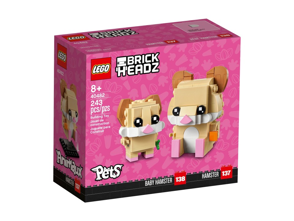 LEGO 40482 BrickHeadz Chomik - porównaj ceny | zklocków.pl