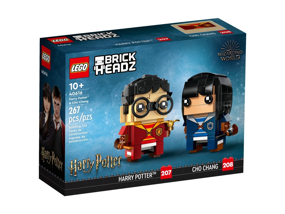 LEGO 40616 BrickHeadz Harry Potter i Cho Chang | zklocków.pl