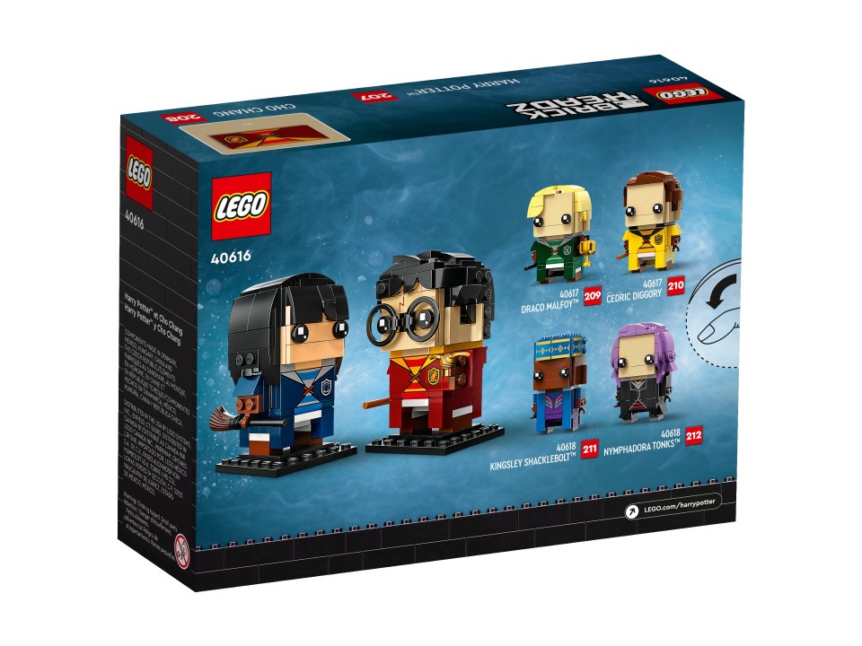 LEGO 40616 BrickHeadz Harry Potter i Cho Chang | zklocków.pl