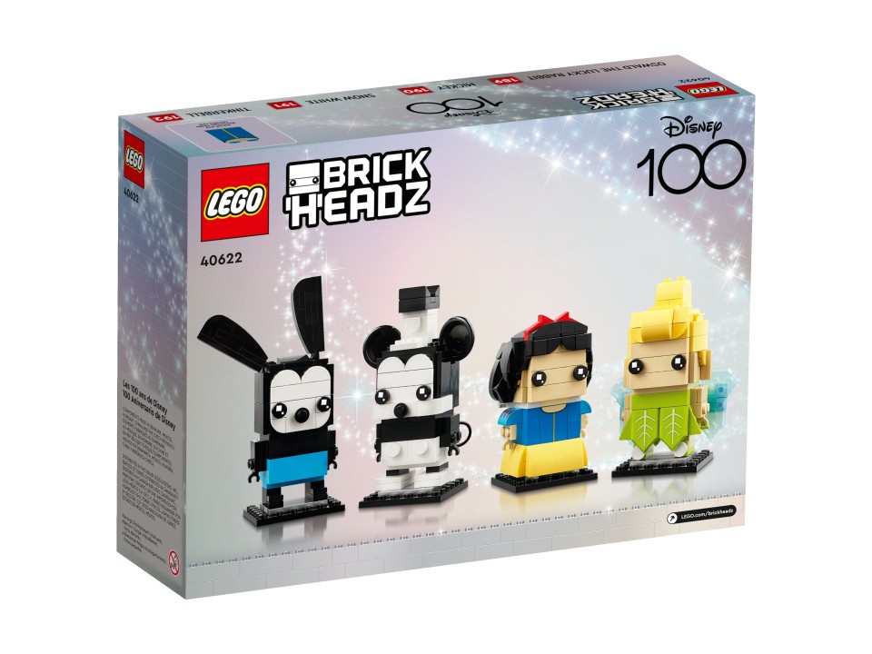LEGO 40622 BrickHeadz Disney — 100. urodziny | zklocków.pl