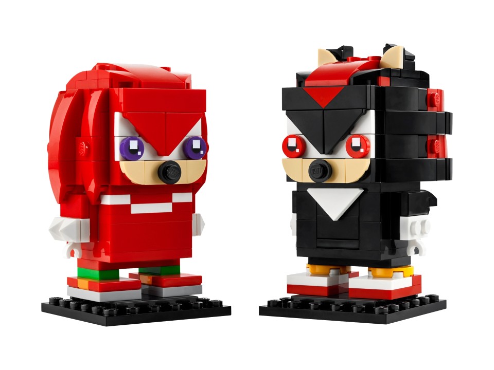 LEGO 40672 BrickHeadz Sonic the Hedgehog: Knuckles i Shadow