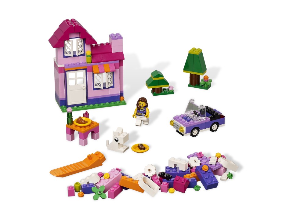 LEGO 4625 Bricks & More Różowy zestaw klocków