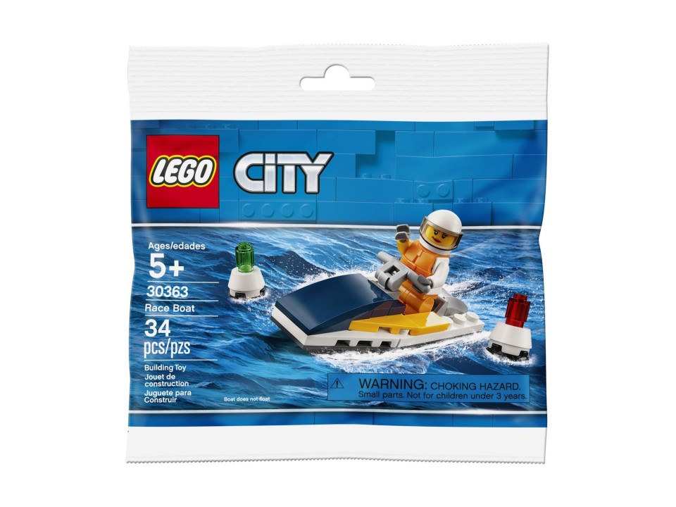 LEGO 30363 City Race Boat - porównaj ceny | zklocków.pl