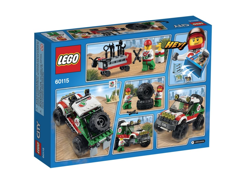 LEGO 60115 City Terenówka - porównaj ceny | zklocków.pl