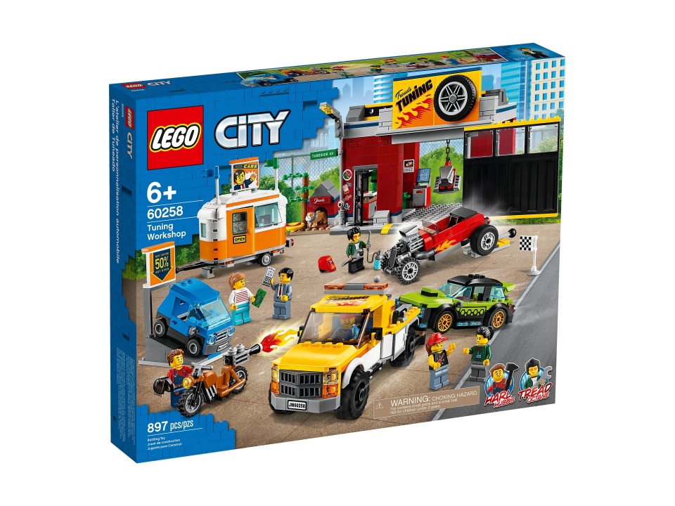 LEGO 60258 City Warsztat tuningowy | zklocków.pl