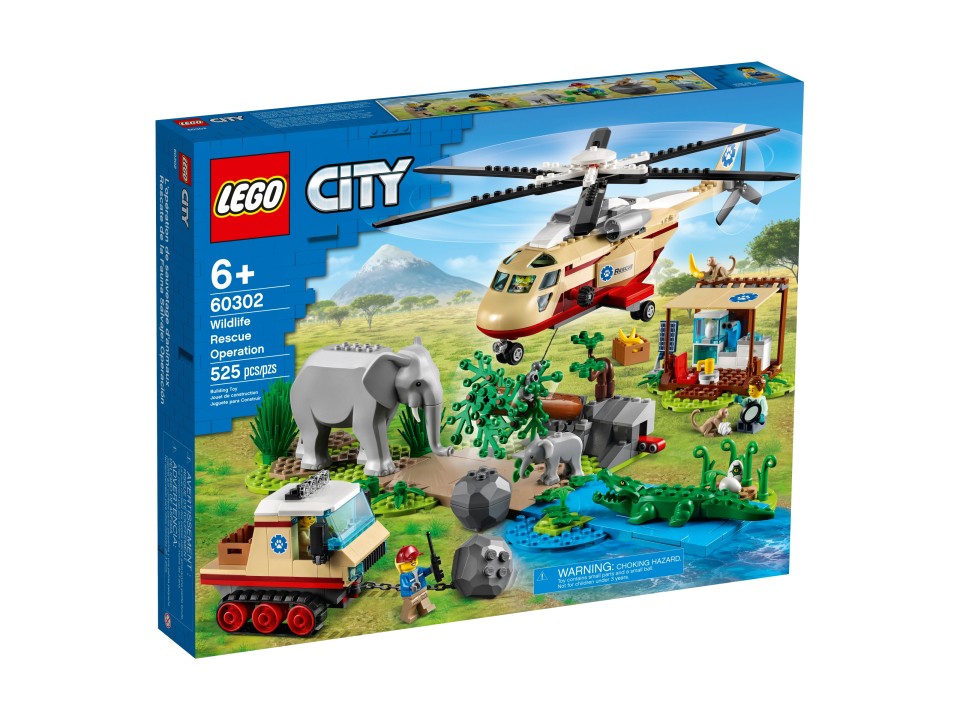 LEGO 60302 City Na ratunek dzikim zwierzętom | zklocków.pl