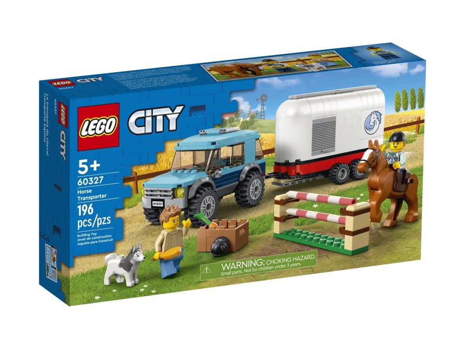 LEGO 60327 City Przyczepa do przewozu koni | zklocków.pl