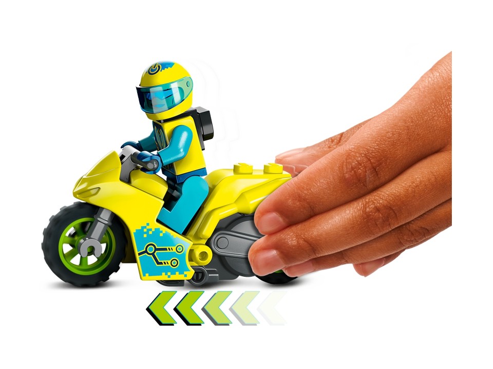 LEGO 60358 City Cybermotocykl kaskaderski | zklocków.pl