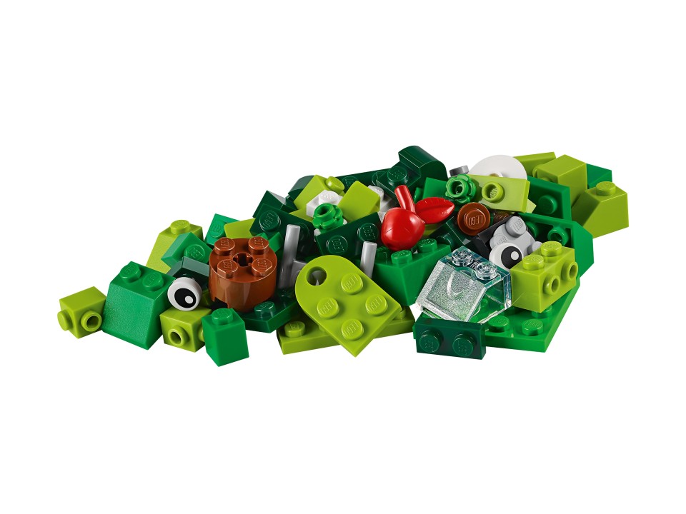 LEGO 11007 Classic Zielone klocki kreatywne | zklocków.pl