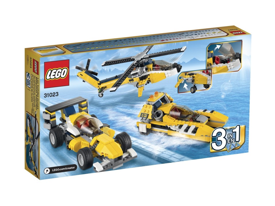 LEGO 31023 Creator 3 w 1 Szybkie pojazdy | zklocków.pl
