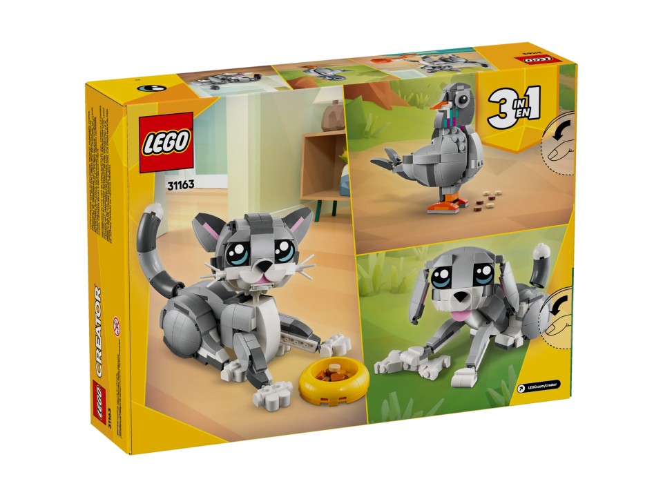 LEGO 31163 Creator 3 w 1 Psotny kot | zklocków.pl