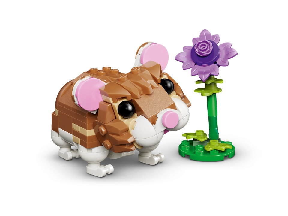 LEGO 31376 Creator Uroczy chomik z kwiatkiem | zklocków.pl
