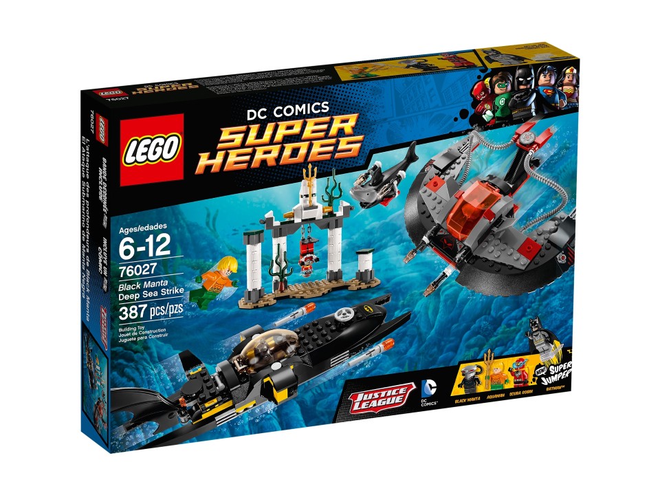 LEGO 76027 DC Comics Super Heroes Atak Czarnej Manty