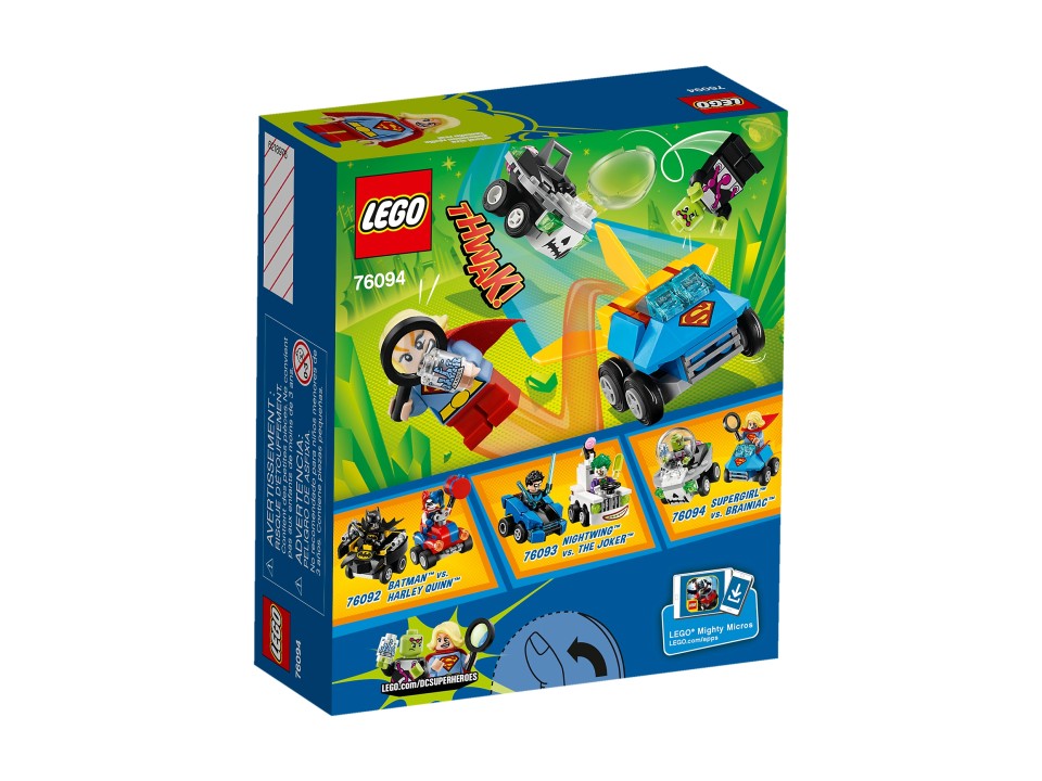 LEGO 76094 DC Comics Super Heroes Supergirl vs. Brainiac