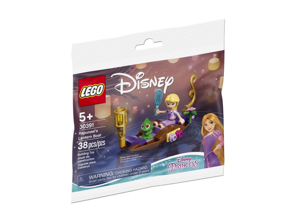 LEGO 30391 Disney Łódka Roszpunki z latarnią