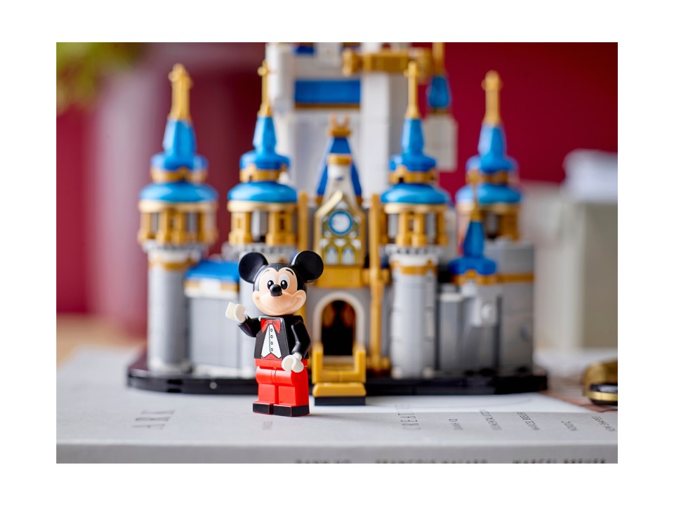 LEGO 40478 Disney Miniaturowy zamek Disneya | zklocków.pl