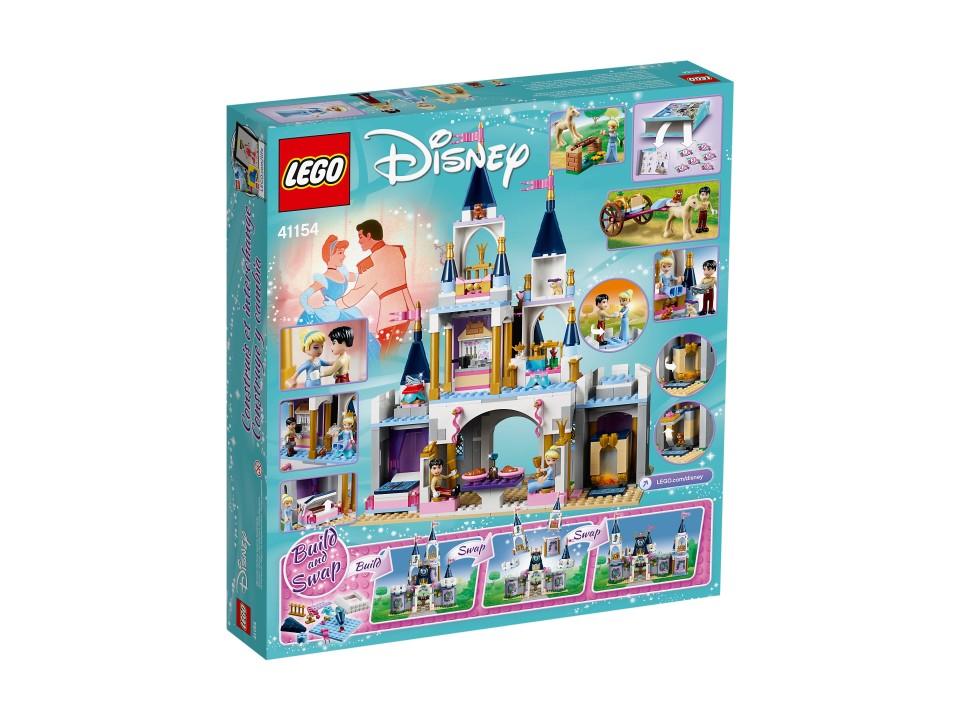 LEGO 41154 Disney Wymarzony zamek Kopciuszka | zklocków.pl