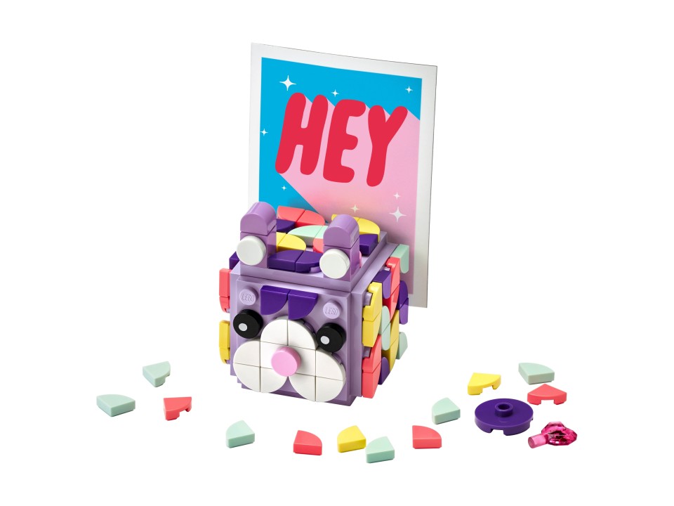 LEGO 30557 DOTS Podstawka na zdjęcia w kształcie kostki