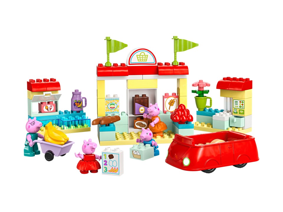 LEGO 10434 Duplo Peppa i supermarket | zklocków.pl