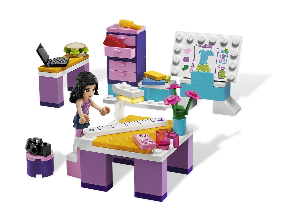 LEGO 3936 Friends Studio projektowe Emmy | zklocków.pl