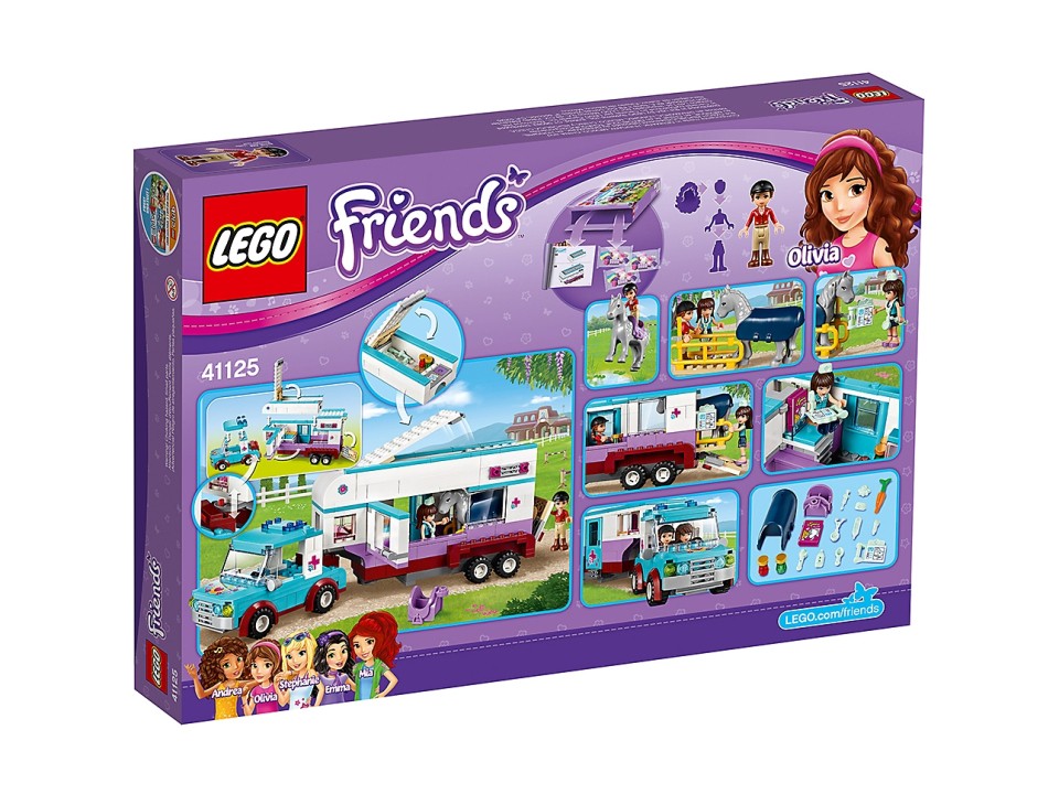 LEGO 41125 Friends Przyczepa lecznicza dla koni