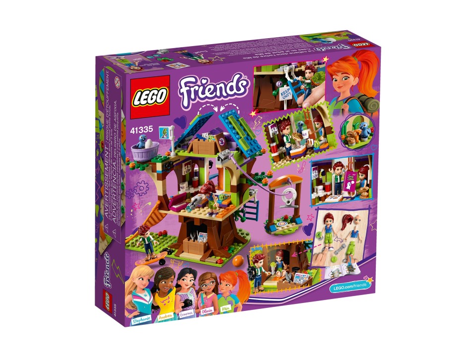 LEGO 41335 Friends Domek na drzewie Mii | zklocków.pl